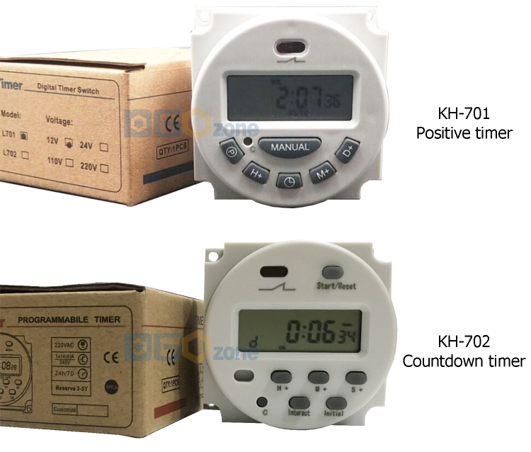 Buy Wholesale China Dgozone 12v Digital Ozonizer Timer Switch Programmable Timer Single And ...