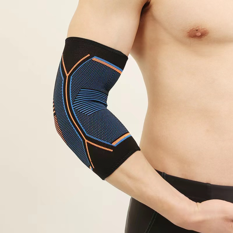 Hot Sale 3d Knitted Nylon Latex Elbow Pads Elbow Brace Compression ...