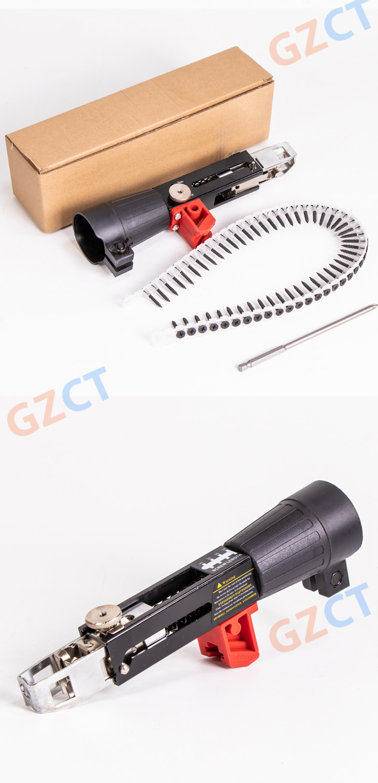 Hilda Automatic Screw Drywall Cordless Nailer Gun For Concrete Wall ...