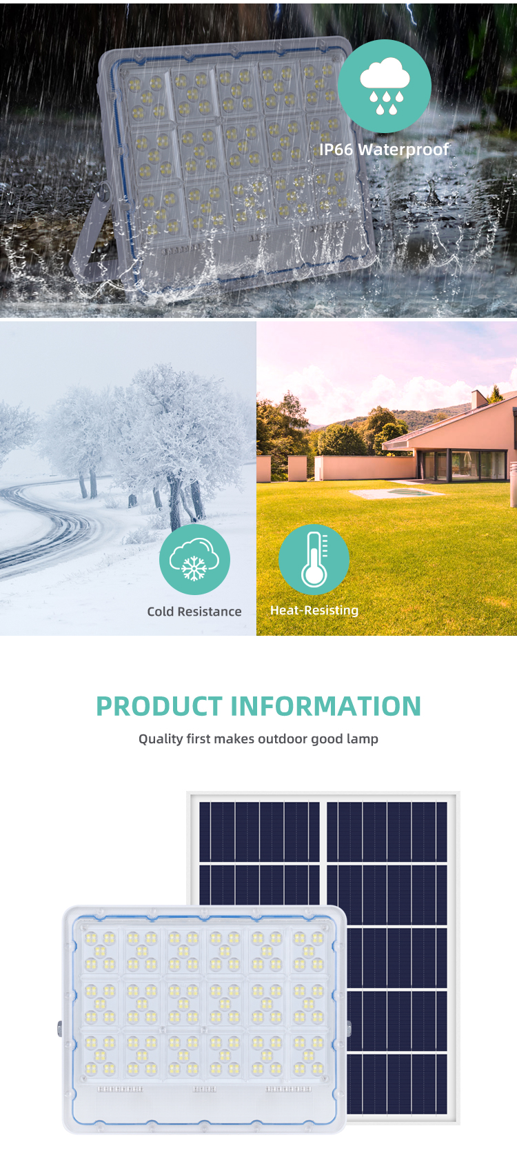 Buy Wholesale China Factory Direct Ip66 Solar Projector Light 50w 100w ...