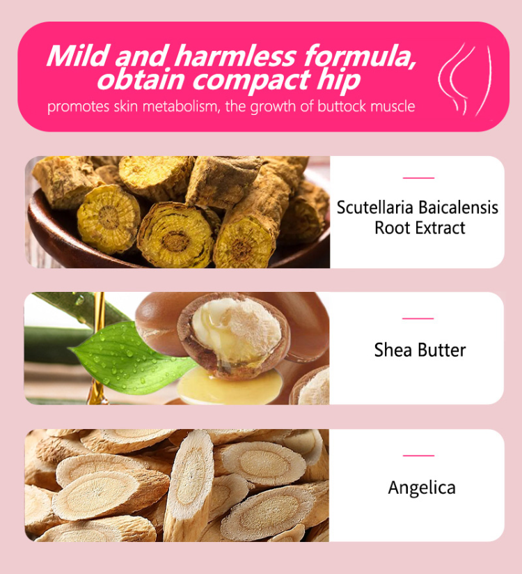 Hot Sale Organic Natural Hip Up Cream Original Firm Buttocks ...