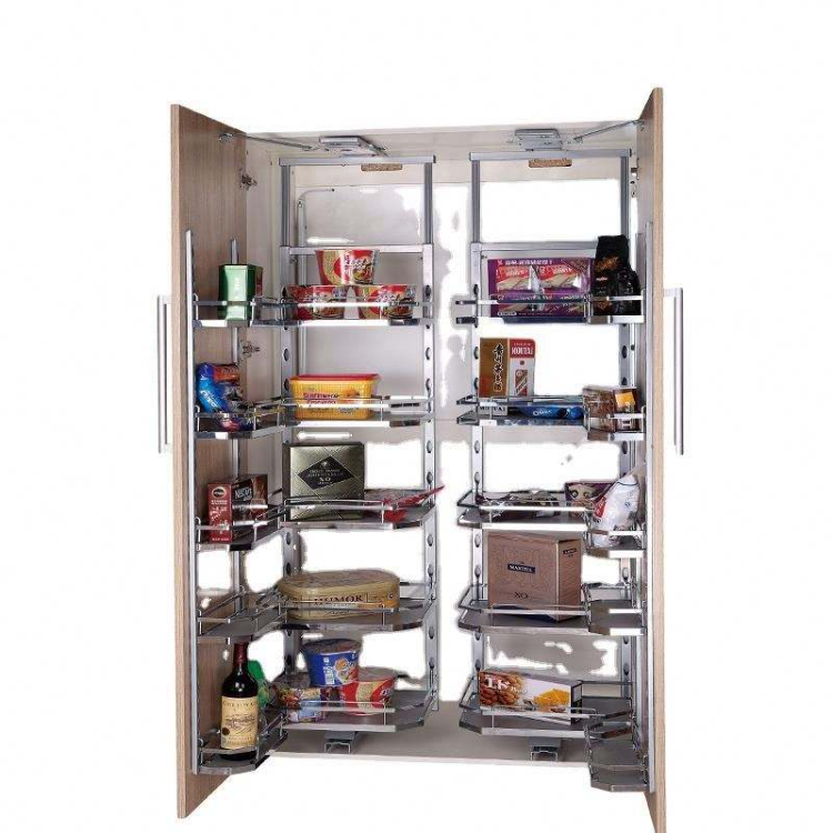 Kitchen Pantry Organizer Storage Kitchen Shelves And Baskets Pull Out ...