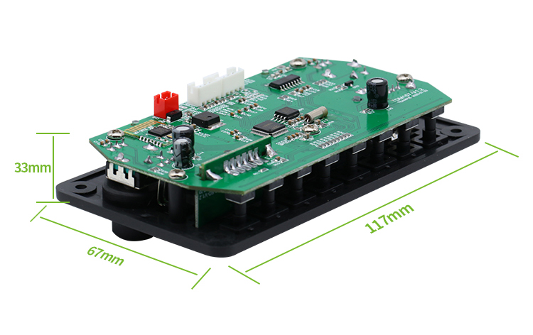 Tdm157 Mp3 Player Module With Usb Fm Aux Sd Decoder Board Dot Matrix ...