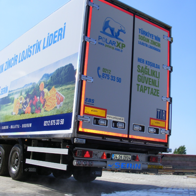 Buy Turkey Wholesale Tri Axle Food Cargo Van Reefer Meat Rail Mobile ...