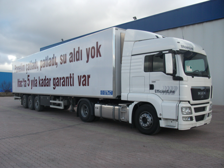 Buy Turkey Wholesale Tri Axle Food Cargo Van Reefer Meat Rail Mobile ...