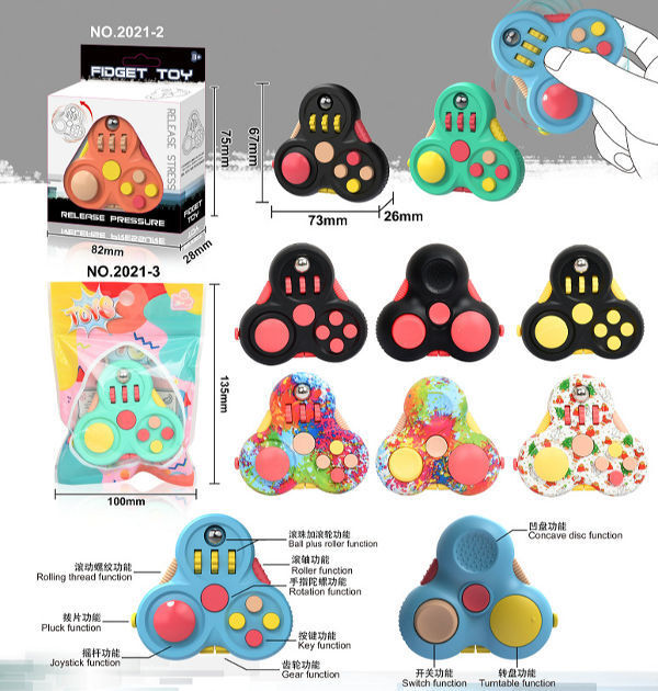 Buy Wholesale China Fidget Controller Pad Cube Sensory Silent Puzzle ...