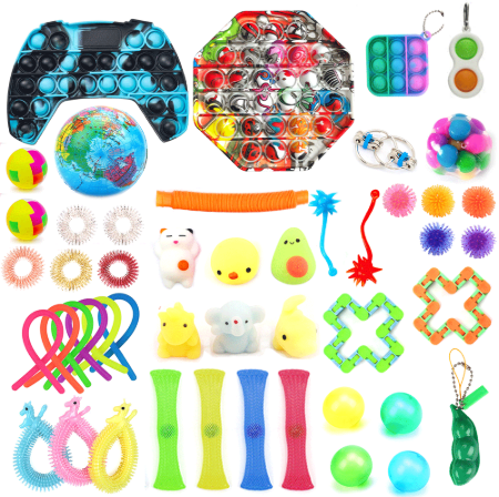 Factory Direct High Quality China Wholesale 19 24 30 50 Piece Fidget ...