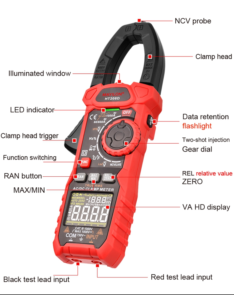 Buy Wholesale China Ht208a Multi-function Professional Portable ...