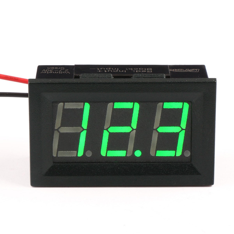 Mini Digital Voltmeter Dc 4v-30v 0.28 Inch Two-wire Mini Digital ...