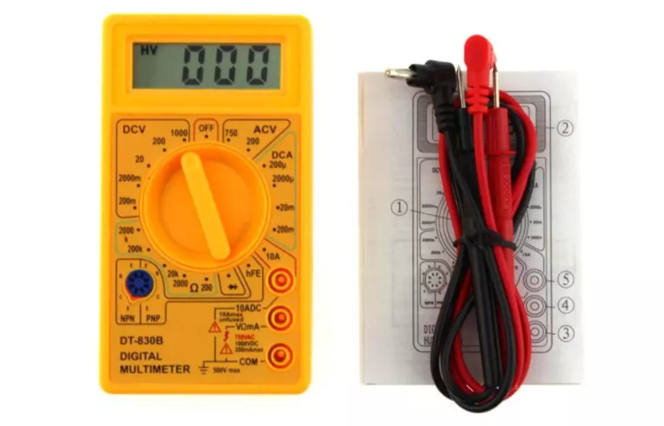 Economy Digital Multimeter Dt830b Current Voltage Meter From China ...