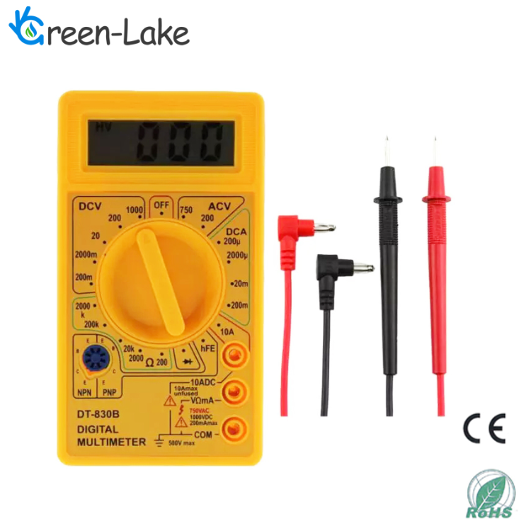 Economy Digital Multimeter Dt830b Current Voltage Meter From China ...
