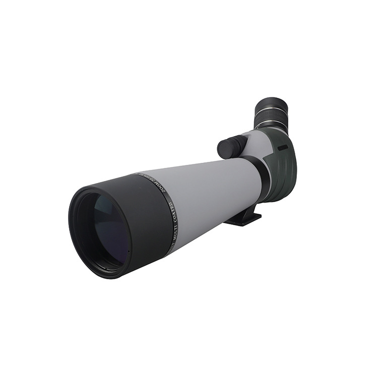 Angled Eyepiece Telescope Fetch Falcon 20-60x80 Spotting Scope - HD ...