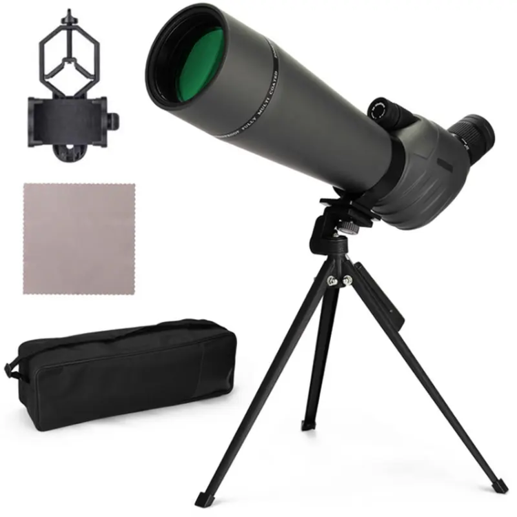 Buy Wholesale China 20-60x80 Hd Spotting Scope With Tripod 45 Degree ...
