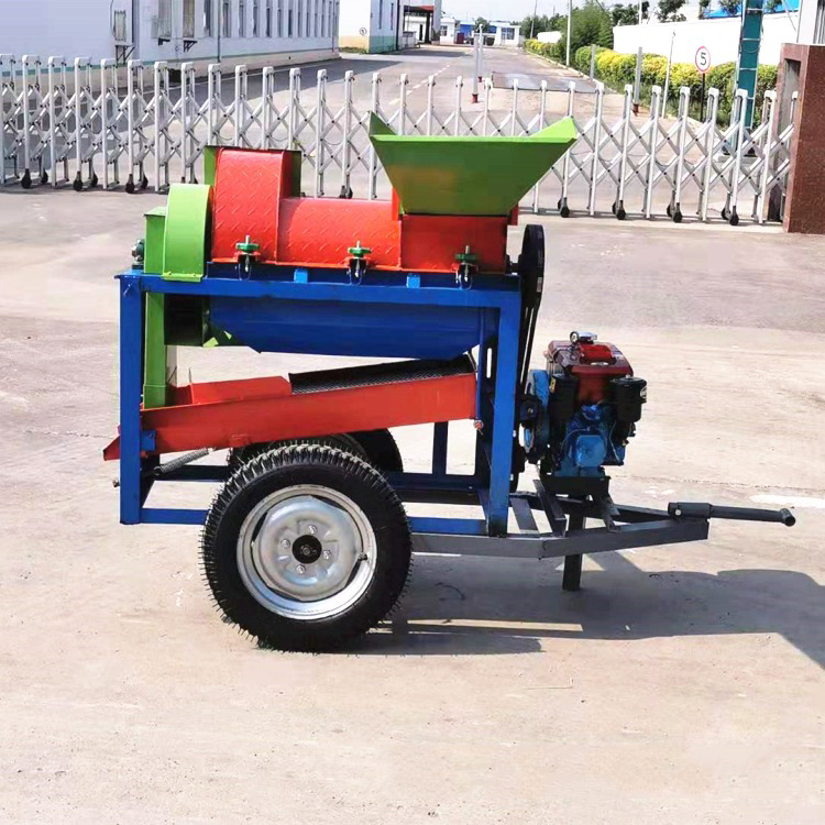 Mini Maize Thresher Machine Removing Corn Cob Seed Separator Threshing ...