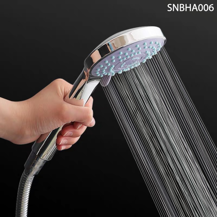 Buy Wholesale China Five Gears Shower Head Bathroom Pressurized Rain Handheld Shower Set Water ...