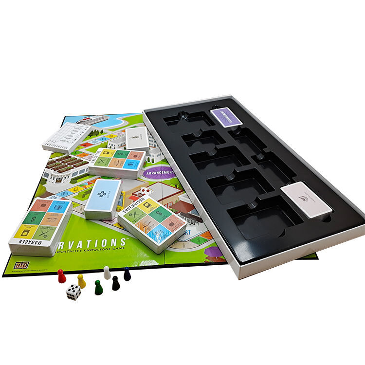 Buy Wholesale China Custom Design Paper Board Games Cardboard Board ...