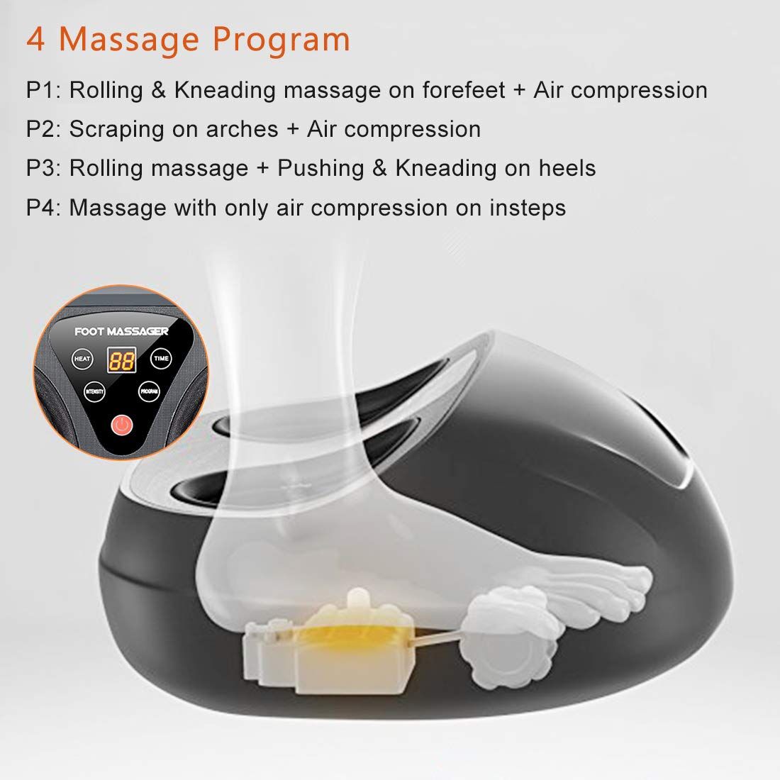 Buy Wholesale China Multifunctional Kneading Heating Electronic Foot ...