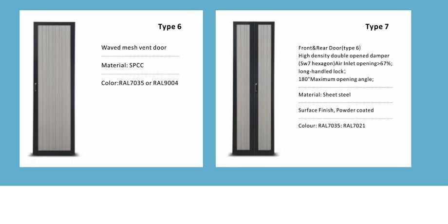 Premium Oem Network Cabinet 19 Inch 27u 42u Mesh Door Standing Cabinet ...