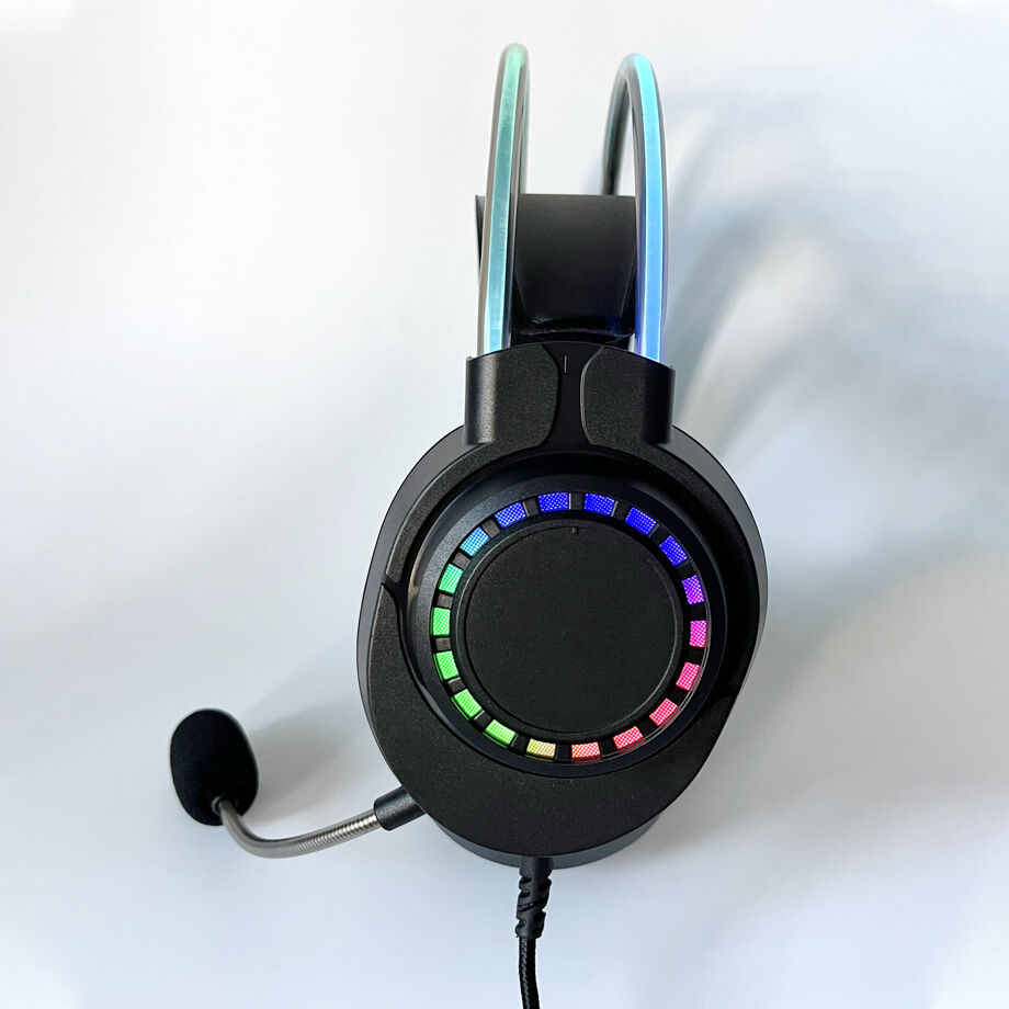 Buy Wholesale China Popular New Gaming Headset Rainbow Headband Gaming ...