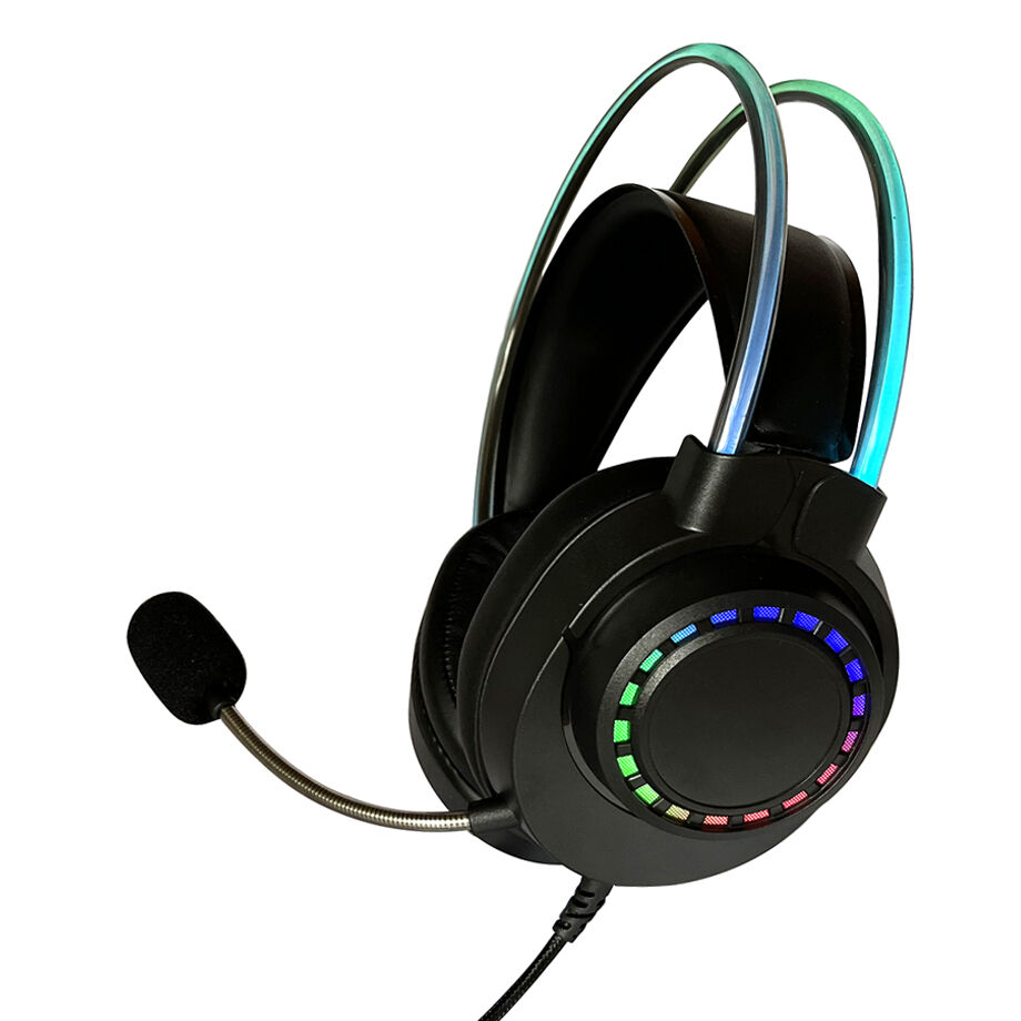Buy Wholesale China Popular New Gaming Headset Rainbow Headband Gaming ...