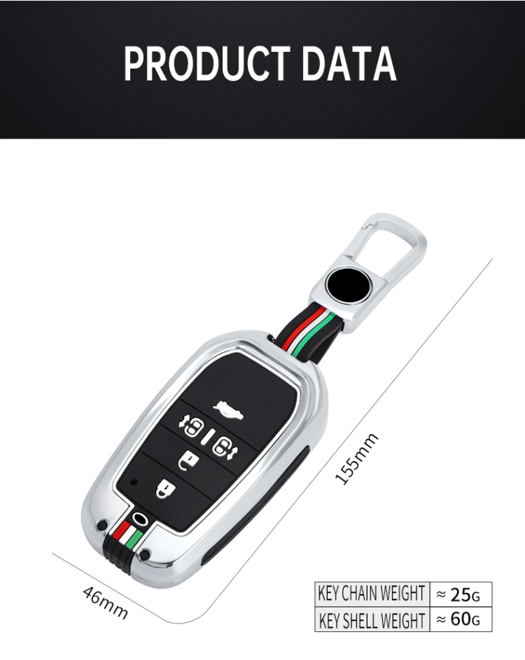 Buy Wholesale China Metal Car Key Shell Cover Case Fob For Toyota Hilux ...