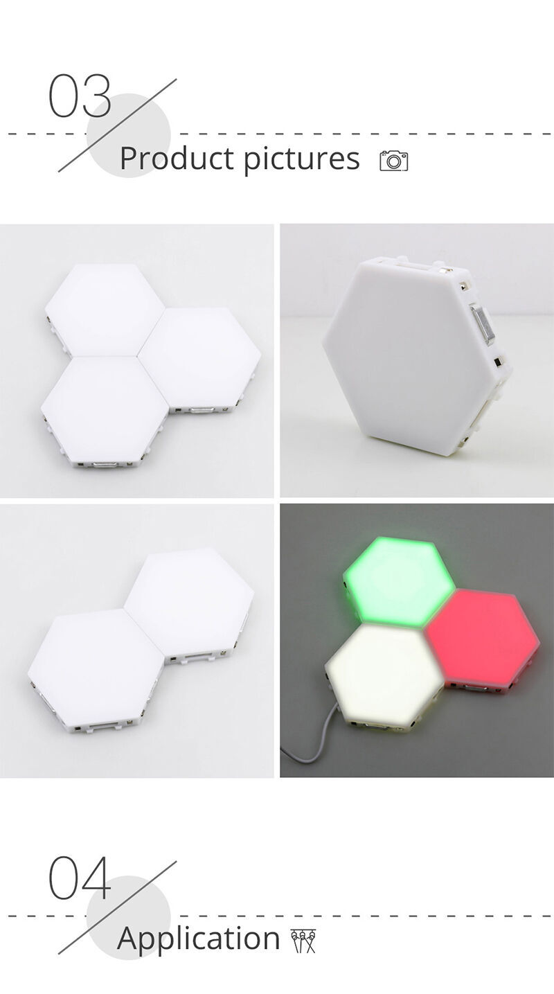 Buy Wholesale China Hexagon Lights Gaming Rgb Led Hex Light Panels ...