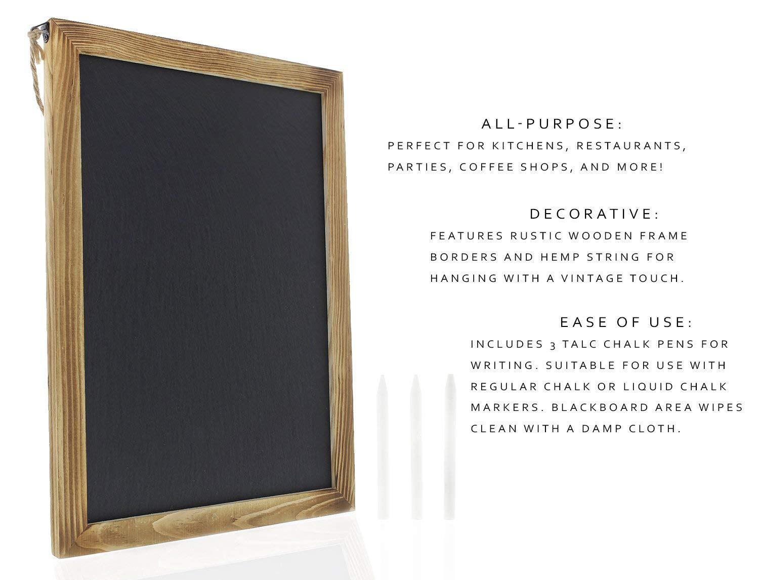 Buy Wholesale China Simple Restaurant Wooden Plain Color Chalk ...