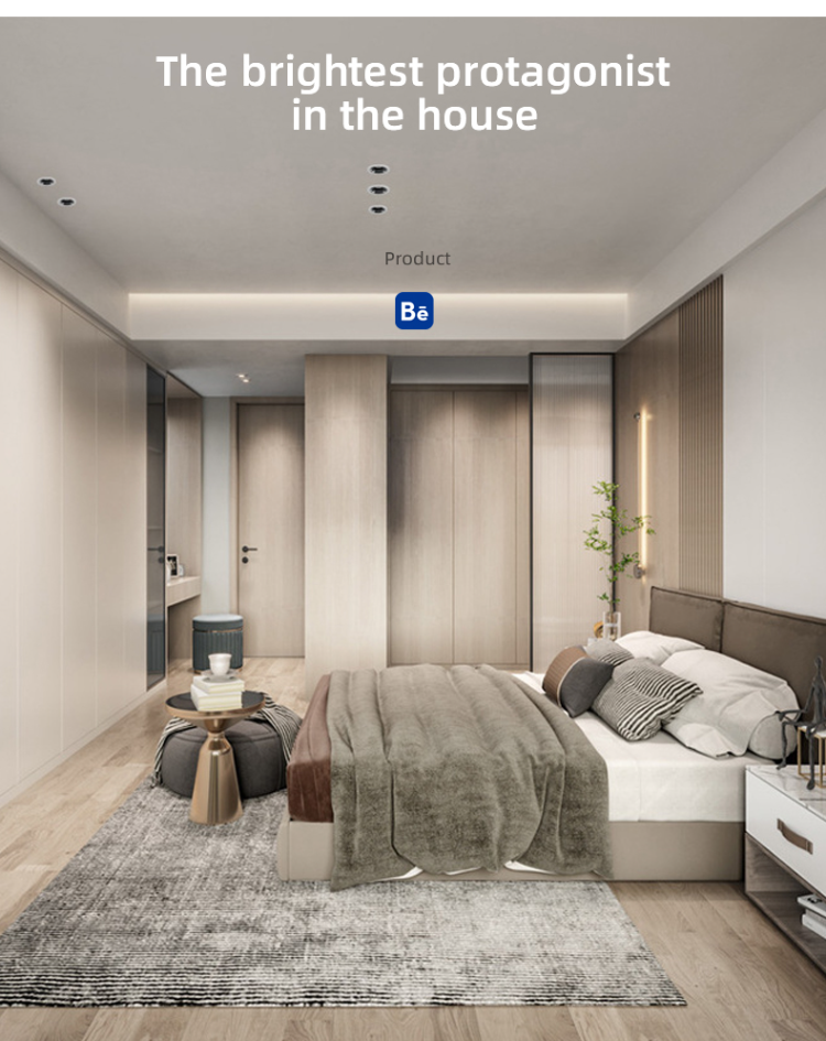 Light Luxury Simplicity Living Room Led Ceiling Spotlights Household ...