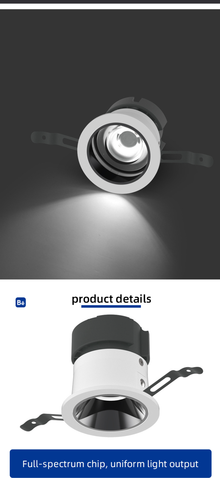 Light Luxury Simplicity Living Room Led Ceiling Spotlights Household ...