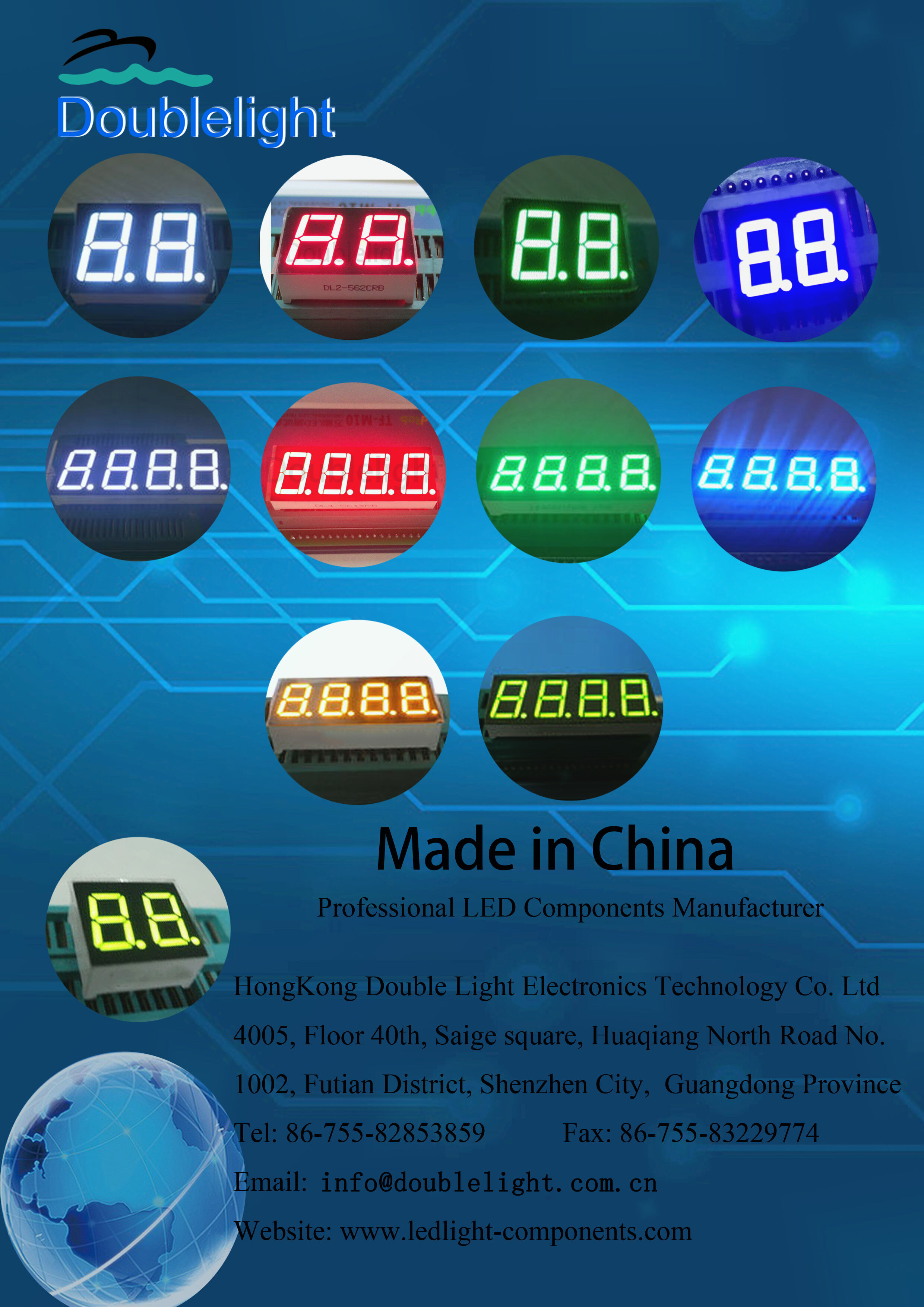 Buy Wholesale China 10-segment Lightbars Displays & 10-segment ...