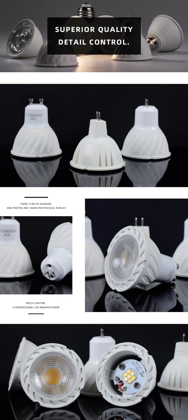 Cob Mr16 Lamp Led Ceiling Spotlights 3w / 5wg5.3 Cob Led Spot Light Lighting And Circuitry ...