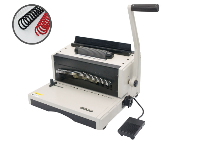 Buy Wholesale China Mc8702 A3 Size Spiral Coil Binding Machine & Coil ...