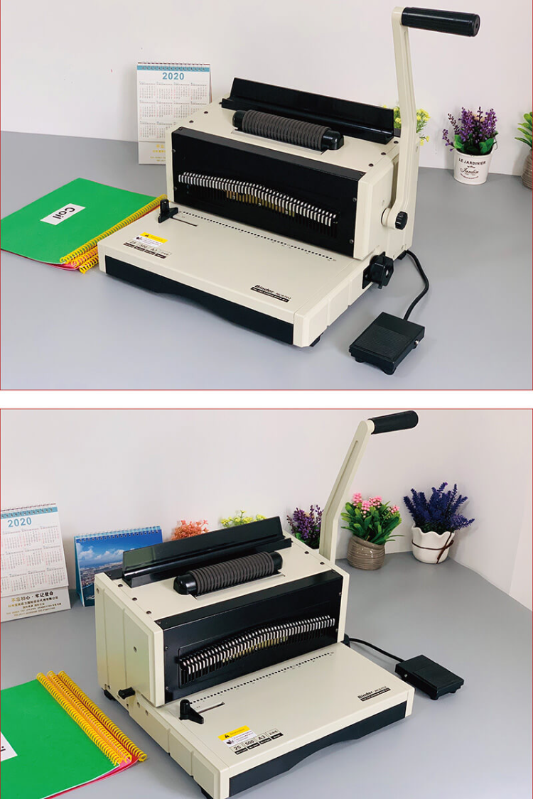Buy Wholesale China Mc8702 A3 Size Spiral Coil Binding Machine & Coil ...