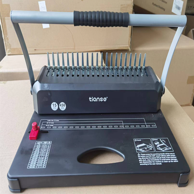 Buy Wholesale China Stb15b Comb Binding Machine 15pcs Sheets Punching ...