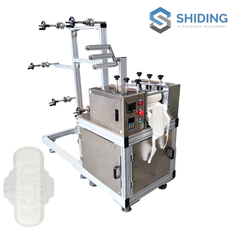 Manufacture China Low Cost Ultrasonic Sanitary Napkin Pad Making ...