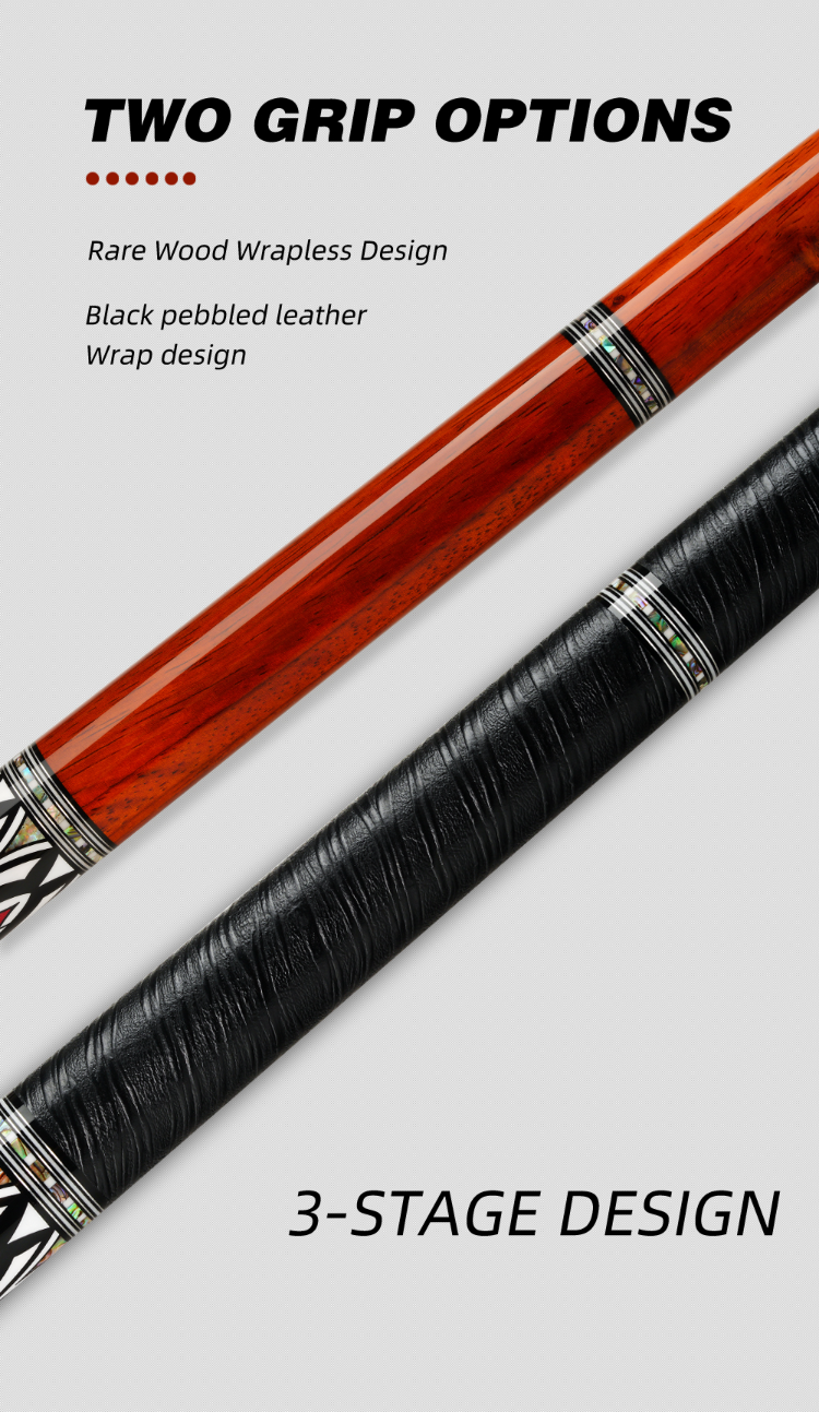 Jflowers Konllen Billiard Carbon Fiber Pool Cue Stick Real Inlay Cue ...