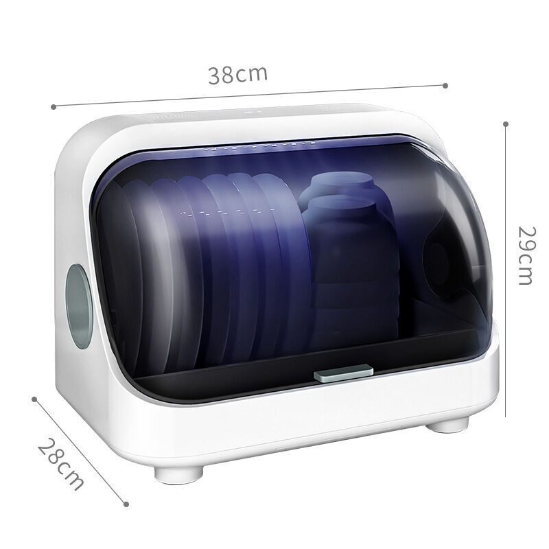 Kitchen Uv Disinfecting Dish Racks With Cover Multifunction Dish Drain ...