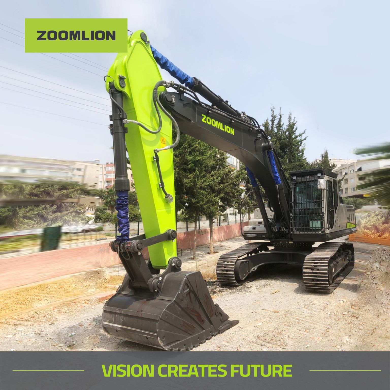 Buy Wholesale China Zoomlion Hydraulic Crawler Excavator 21 Ton 37 Ton Ze215g Ze375g With ...