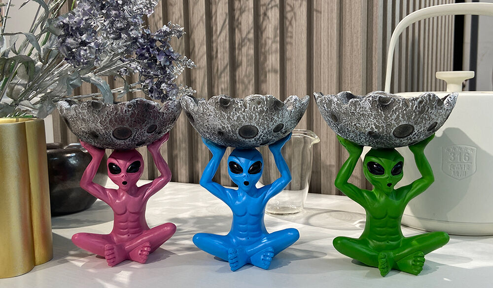 Buy Wholesale China Colorful Alien Style Creative Design Poly Resin ...