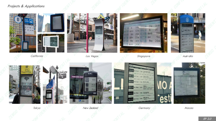 Large E-ink Display Epaper Monitor For Advertising Display E-ink ...