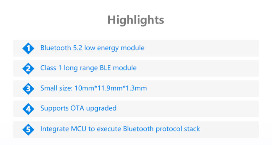 Buy Wholesale China Feasycom Fsc-bt671c Silicon Labs Efr32bg21 Long ...