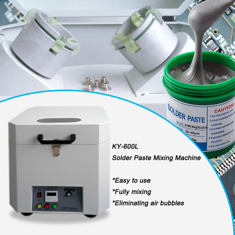 Good Price Mixer Planetary Centrifugal Mixer Solder Paste Mixer 2 Pots ...