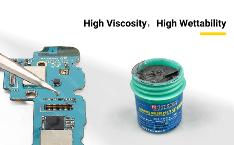 Mayuan My-309bi Low Melt 138 Lead Free Solder Paste For Mobile Phone ...