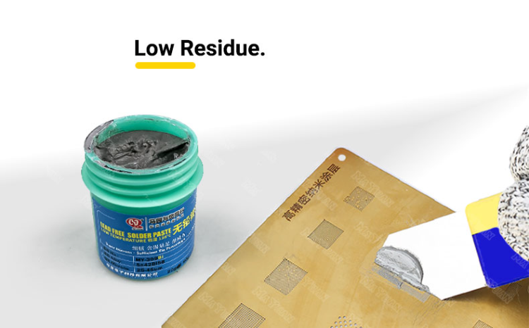 Mayuan My-309bi Low Melt 138 Lead Free Solder Paste For Mobile Phone ...
