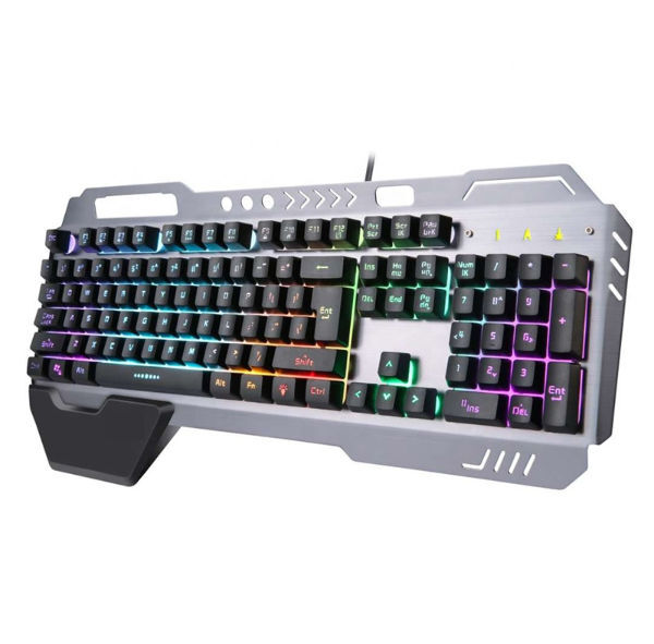Buy Wholesale China 104 Keys Usb Wired Pc Gaming Keyboard Rgb Keyboard ...