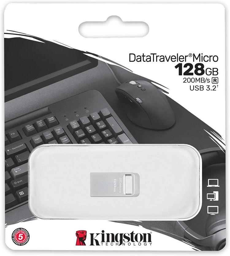 Kingston Datatraveler Micro 64gb 128gb 256gb Usb Flash Drive Ultra ...