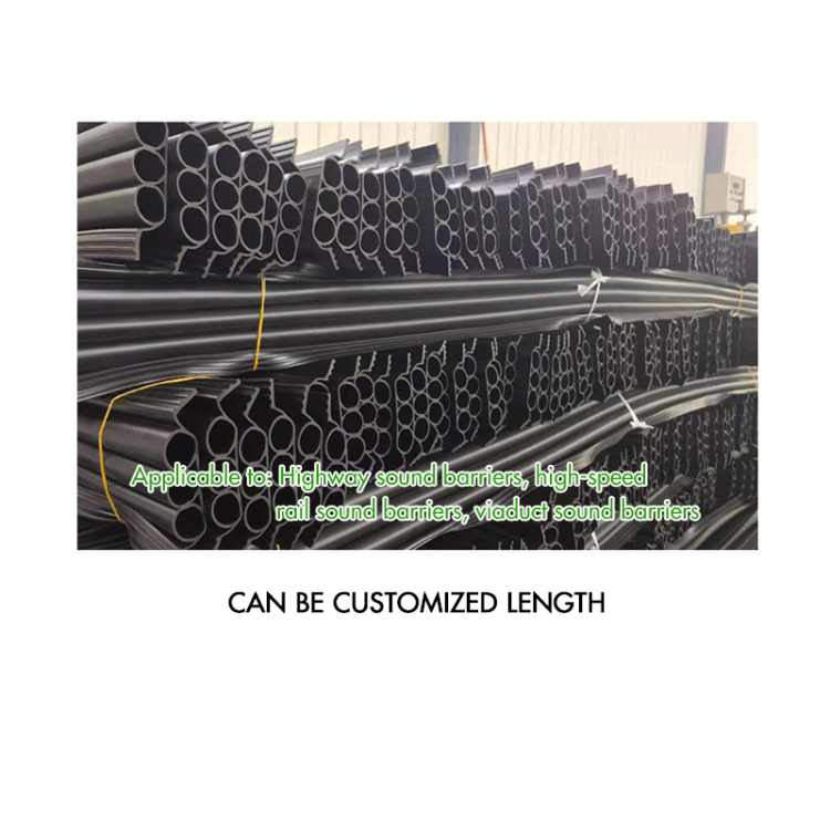 Supply Sound Barrier Decoupling Device Elastic Rubber Pad Road And ...