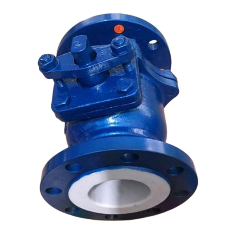 Buy China Wholesale Q41f46 Manual Flanged Fluorine Lined Ball Valve Corrosion Resistant Acid And ...