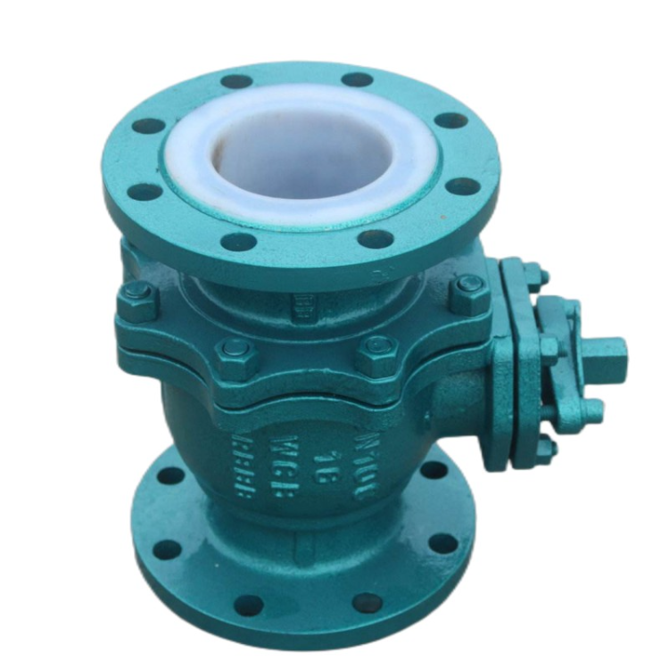 Buy China Wholesale Q41f46 Manual Flanged Fluorine Lined Ball Valve ...