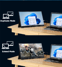 1080p Gaming Touch Portable Monitor 13.3 Inch For Ps4 Ps5 Laptop Mac ...